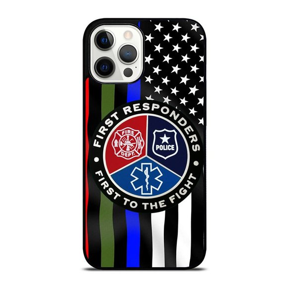 Accessories | Emt Ems Firefighter Red Green Blue Line Usa American Flag ...